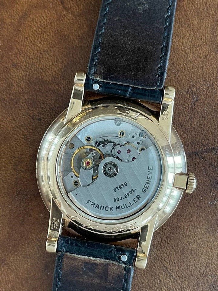 Franck Muller Rose Gold 2000 AJ | eBay