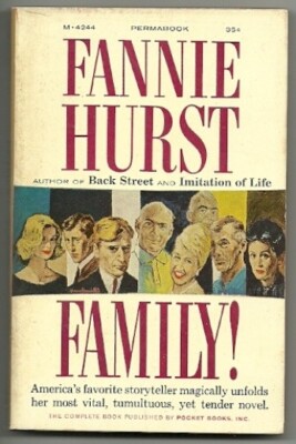 Family! by Fannie Hurst (1962 1st Perma pb {M-4244}, Harry Bennett ...