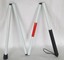 Aluminium Foldable Blind Stick Guide Walkers Canes Reflector Visually ...