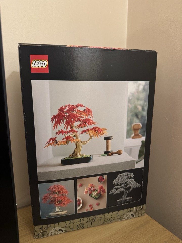 LEGO Botanicals 10348 Japanese Red Maple Bonsai Tree Set 474pcs | eBay UK