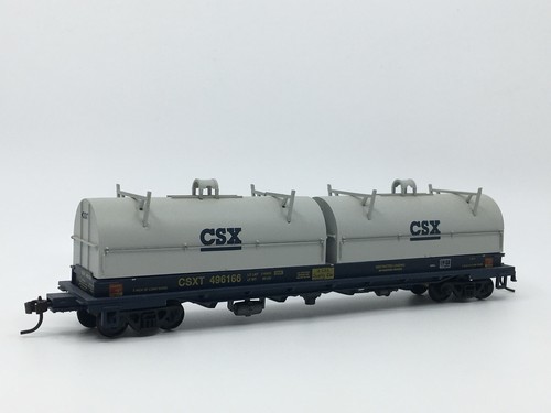 HO Walthers CSX Cushion Coil Car Round Hoods CSXT #496166 | eBay