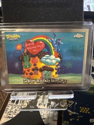 Topps Chrome SpongeBob SquarePants Super Weenie Hut Jr | eBay