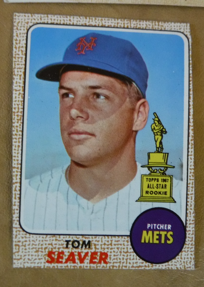 1968 1969 TOPPS ROBERTO CLEMENTE HANK AARON TOM SEAVER TOPPS OFF CENTER ...