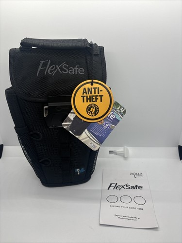 Aqua Vault FLEXSAFE Anti-Theft Portable Safe RFID Water Slash Resistant New | eBay