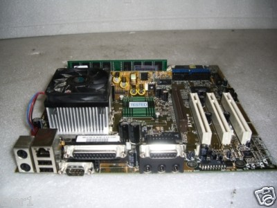 Asus A7V-VM Motherboard w/ AMD A1000AMT3B & 256MB RAM | eBay