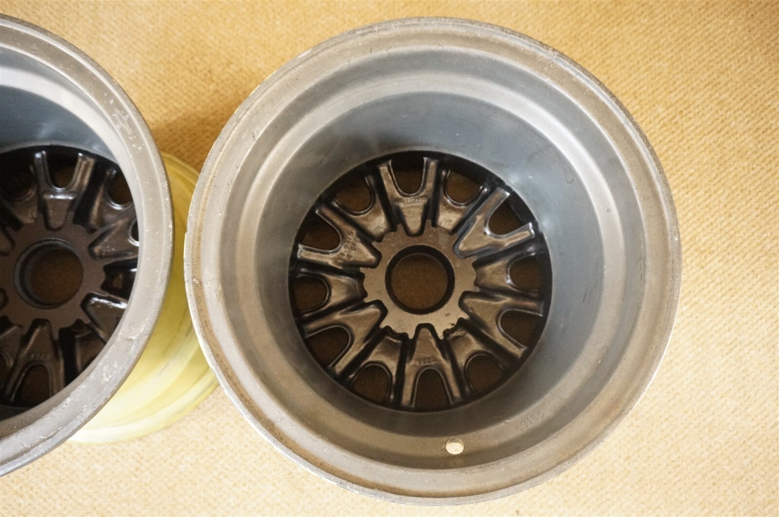 Vintage Halibrand 15 x 14 Magnesium Knock Off Wheels 6 Pin Drive | eBay