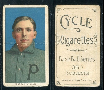 T206 Harry Arndt ~~ FR condition ~~ Cycle 350 back | eBay