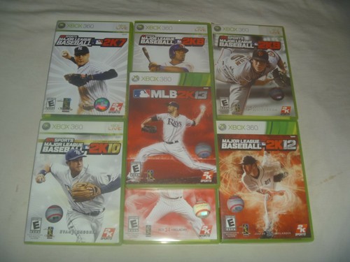 Major League Baseball 2K MLB Games (Microsoft Xbox 360) Tested Works ...
