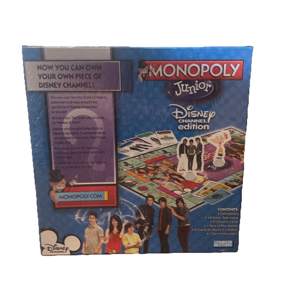 Monopoly Junior Disney Channel Edition - NEW -FACTORY SEALED | eBay