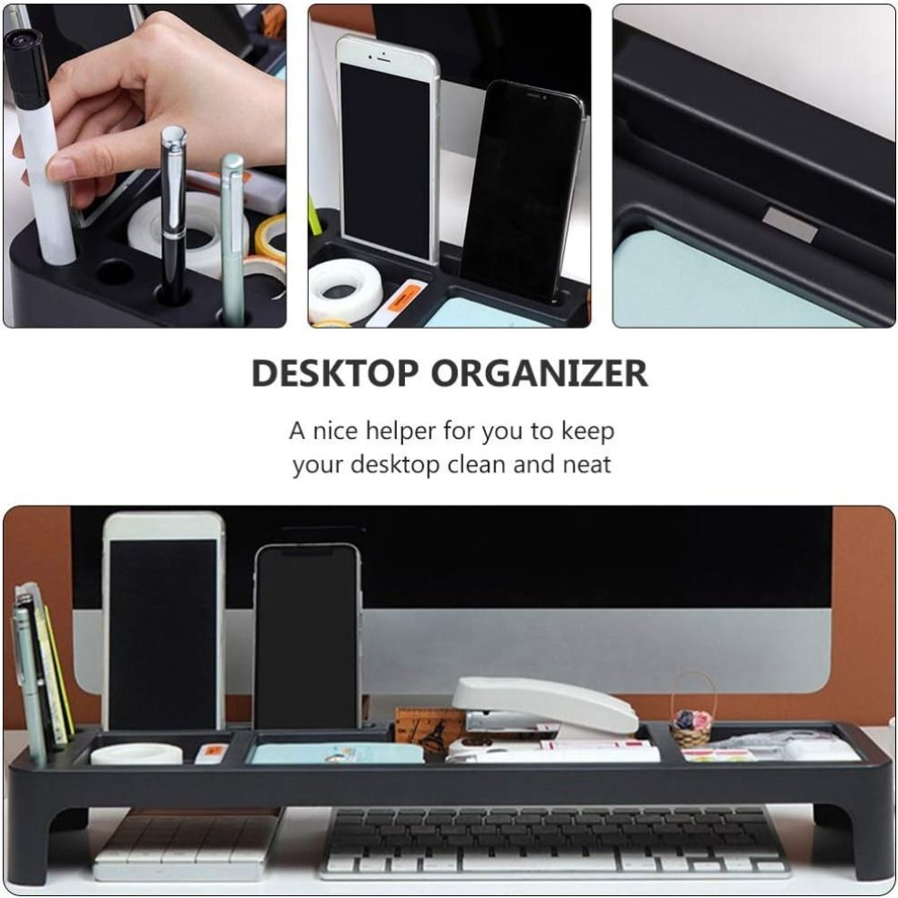 Office Tidy Multifunction Desktop Storage OfficeHome Rack Desk ...