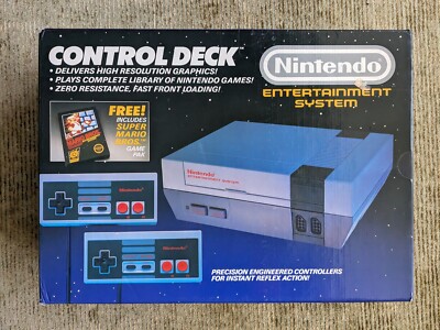 1986 Nintendo NES Control Deck Super Mario Bros. Set Box Only | eBay