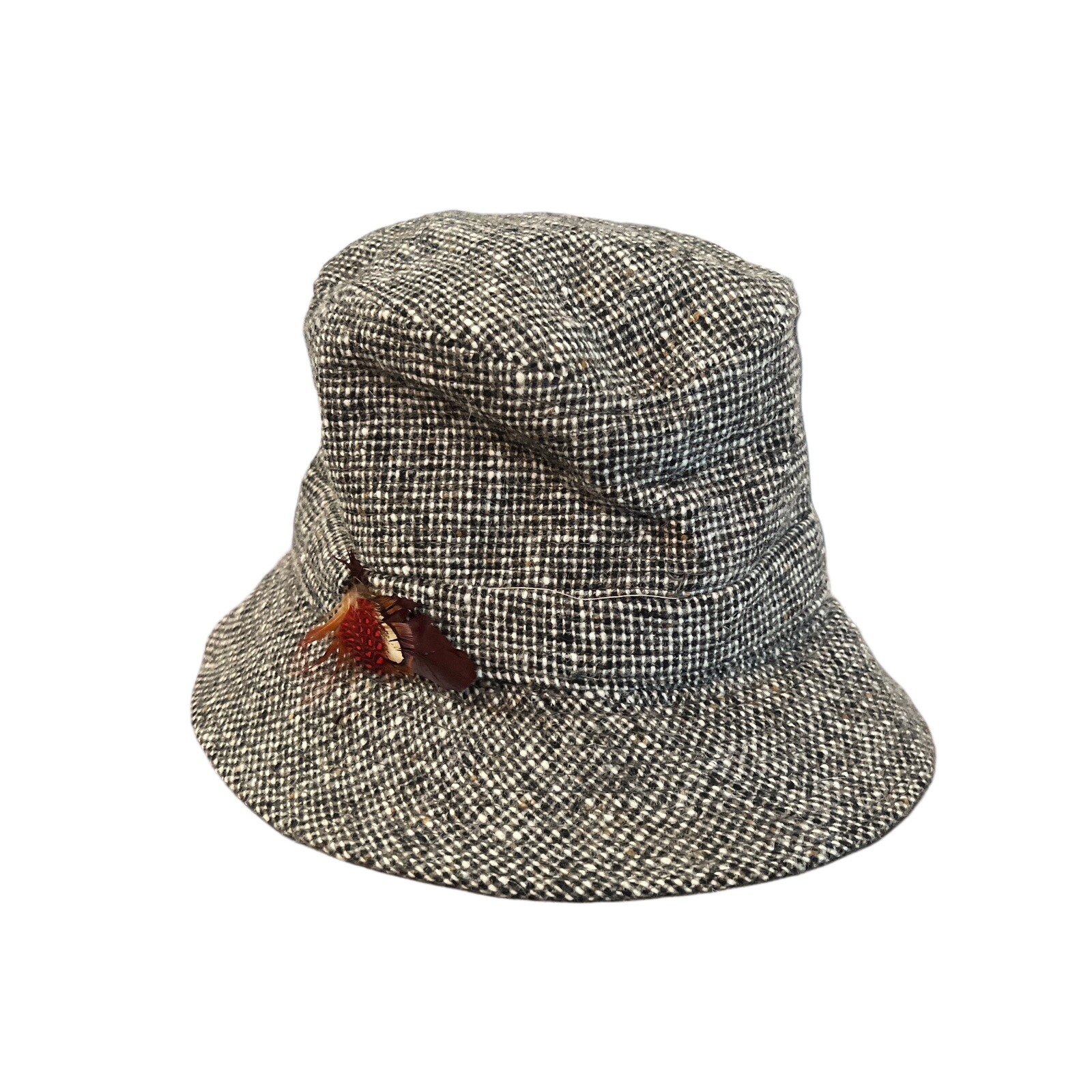 Vtg Jonathan Richard Original Irish Walking Hat Tweed… - Gem