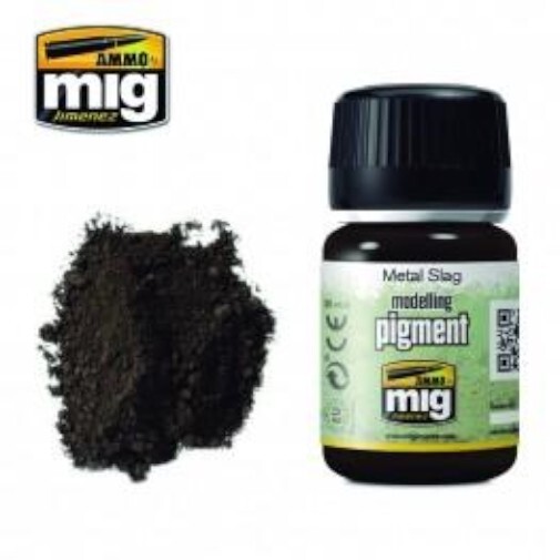 AMMO AMIG-3020 Metal Slag [35ml] (Pigments) Engine Weathering Battle ...