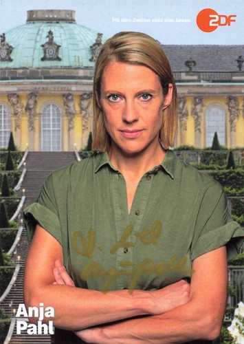 Anja Pahl UH Soko Potsdam Autogrammkarte original signiert AK 4454 E ...