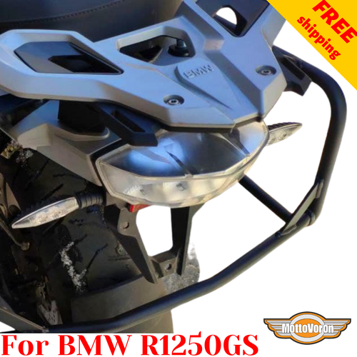 For BMW R1250GS Pannier rack R 1250 GS Side carrier for cases or soft ...