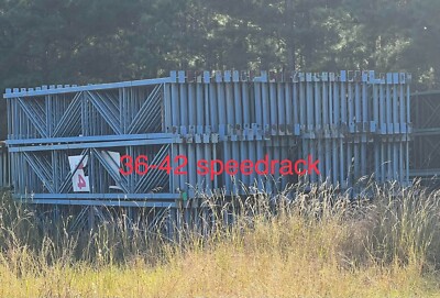 Used 36"x20' Speedrack Pallet Racking Uprights | eBay