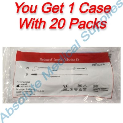 *20-Packs* Cooper Surgical Medscand Sample Pap Smear Collection Kit ...