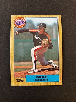 1987 Mike Scott Tops 330 Baseball Card | eBay