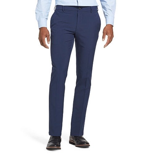 Men's Van Heusen Dress Pants slim fit 33x34 Flex3 Blue New with tags | eBay