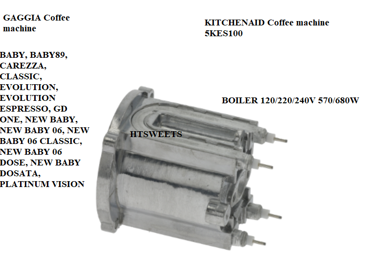 Gaggia Boiler 120V & 230V Classic Baby Dose Evolution,5038339 ...