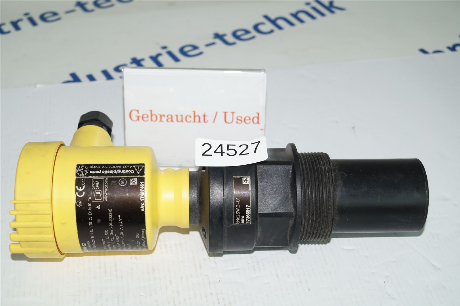 VEGA VEGASON 62 Sn62.cxaghkmxx Ultrasound Level for sale online | eBay