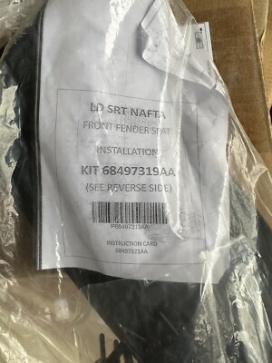 2020-23 DODGE CHARGER HELLCAT SRT SCATPACK FRONT FENDER SPAT KIT, OEM ...