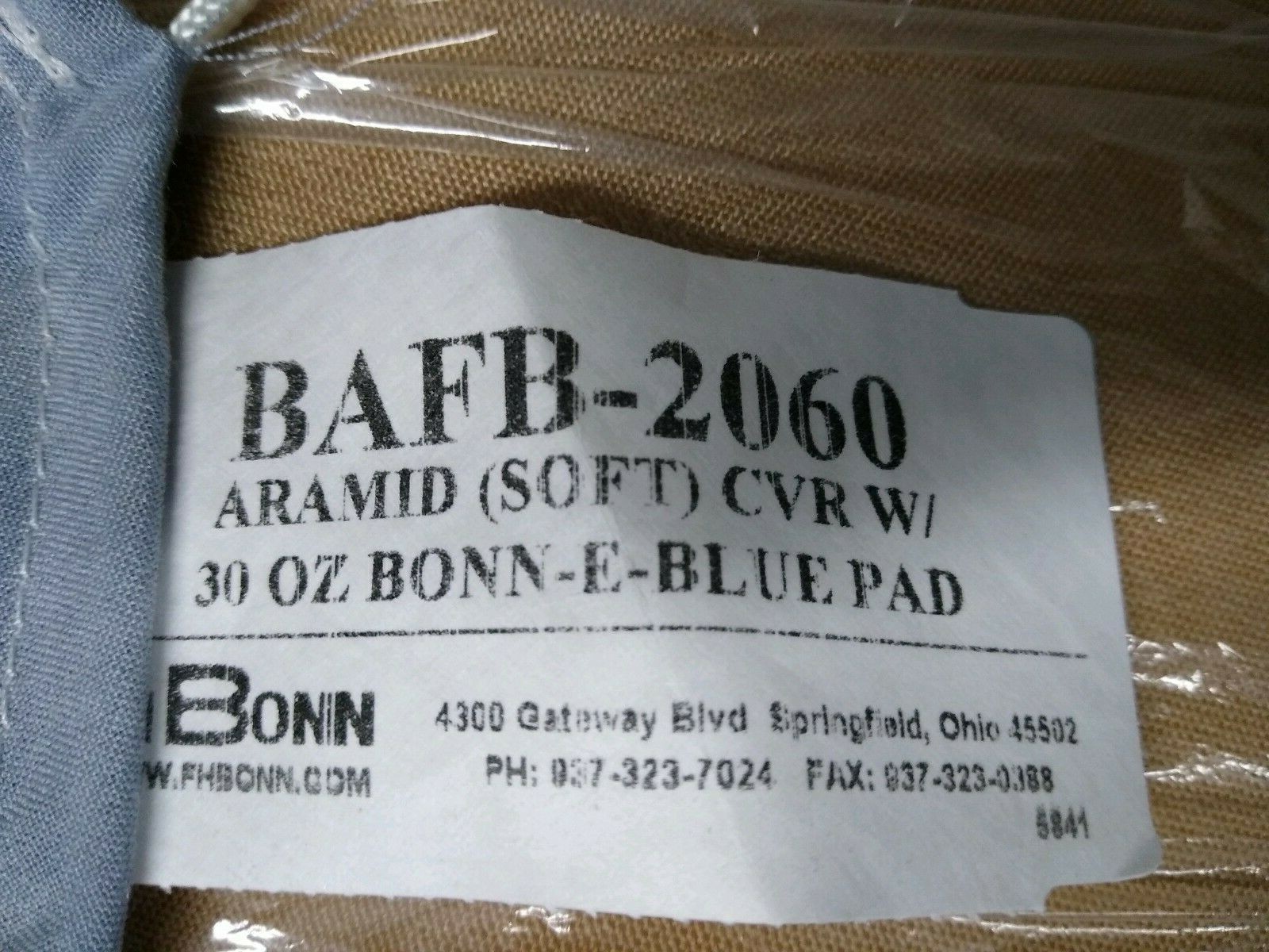FH Bonn BAFB-2060 Pad Cover Forenta 46SVB Padding Cover Buckeye | eBay