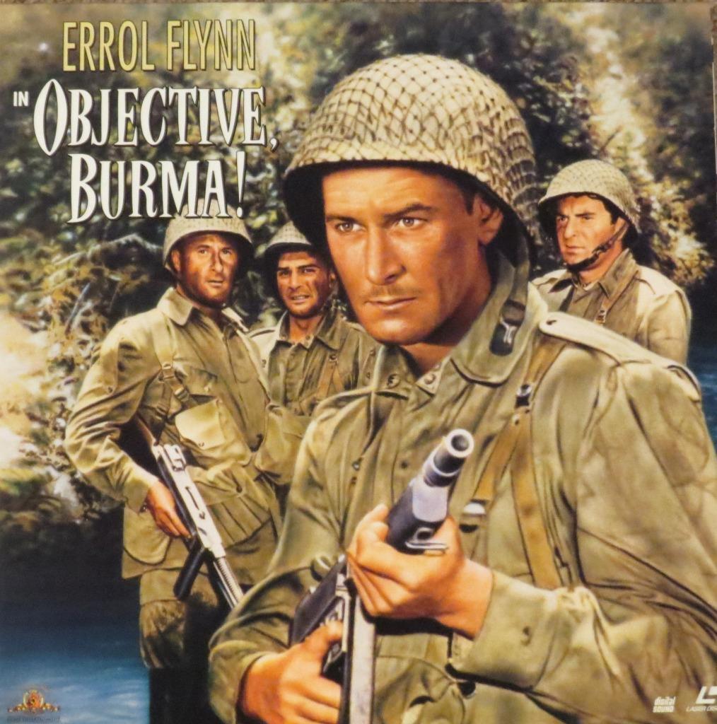 OBJECTIVE BURMA (ERROL FLYNN) LASERDISC | eBay
