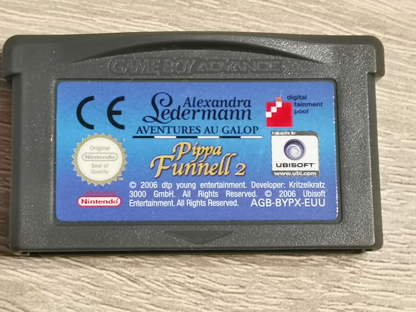 Alexandra Ledermann Pippa Funnell 2 Nintendo Game Boy Gameboy Advance ...