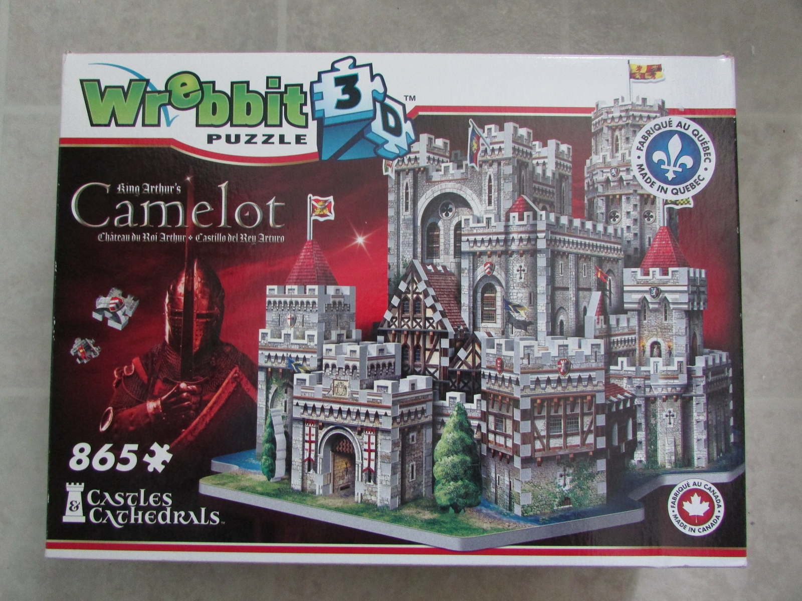 King Arthur's Camelot, 3D Puzz, 3D Puzzle, Wrebbit | eBay