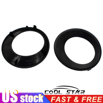 Pair Front Fog Light Lamp Bezels Cover Trim Grill for BMW X3 E83 LCI ...