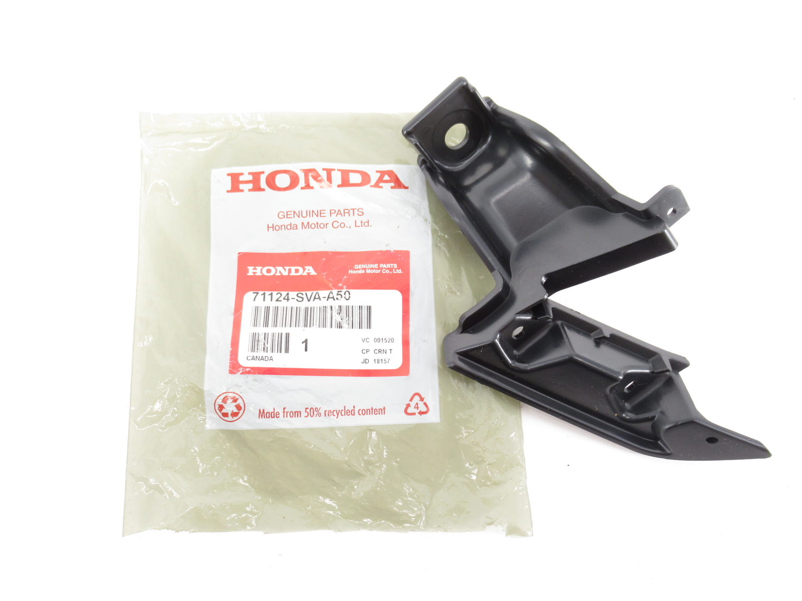 New Genuine OEM Honda 71124-SVA-A50 Right Front Grille Stay 2009-2011 ...