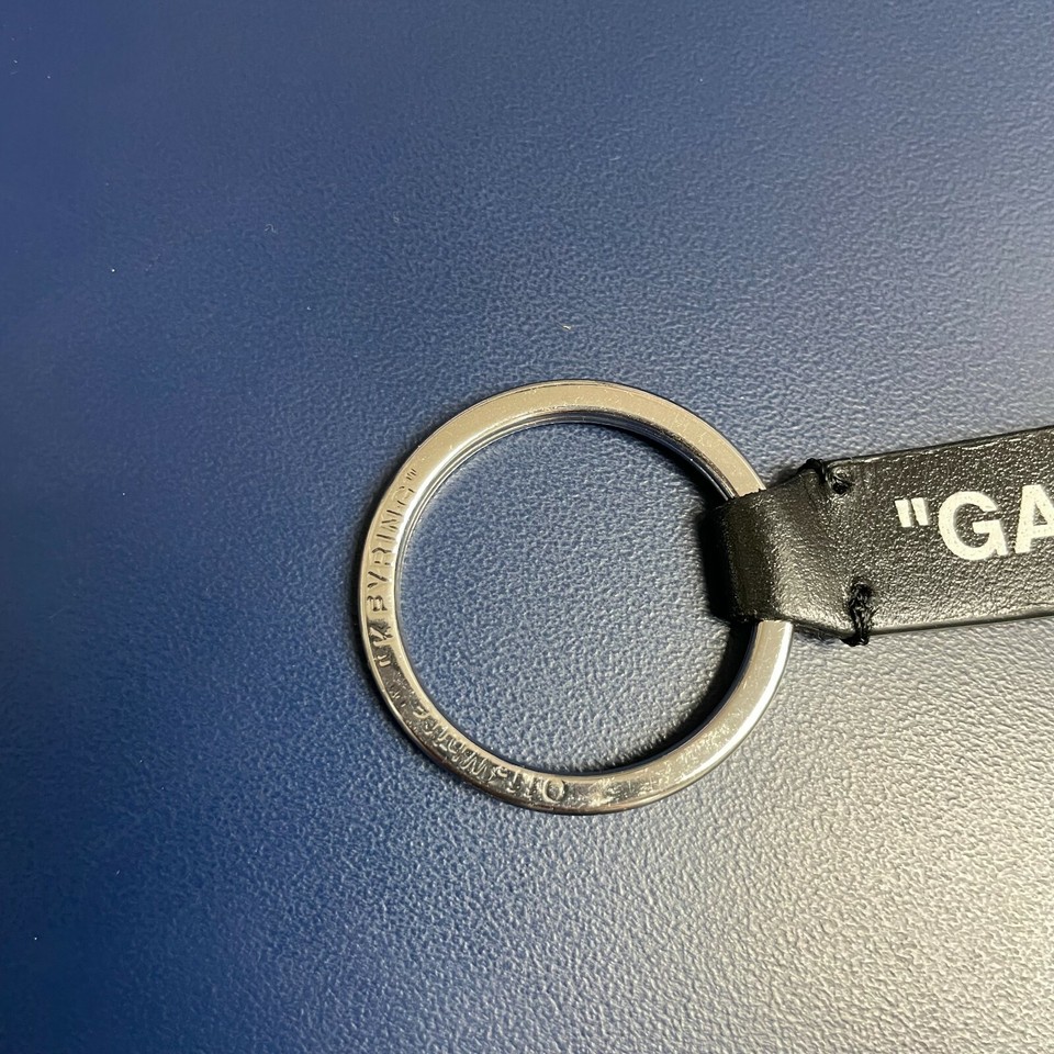Off White Label Key Ring | eBay