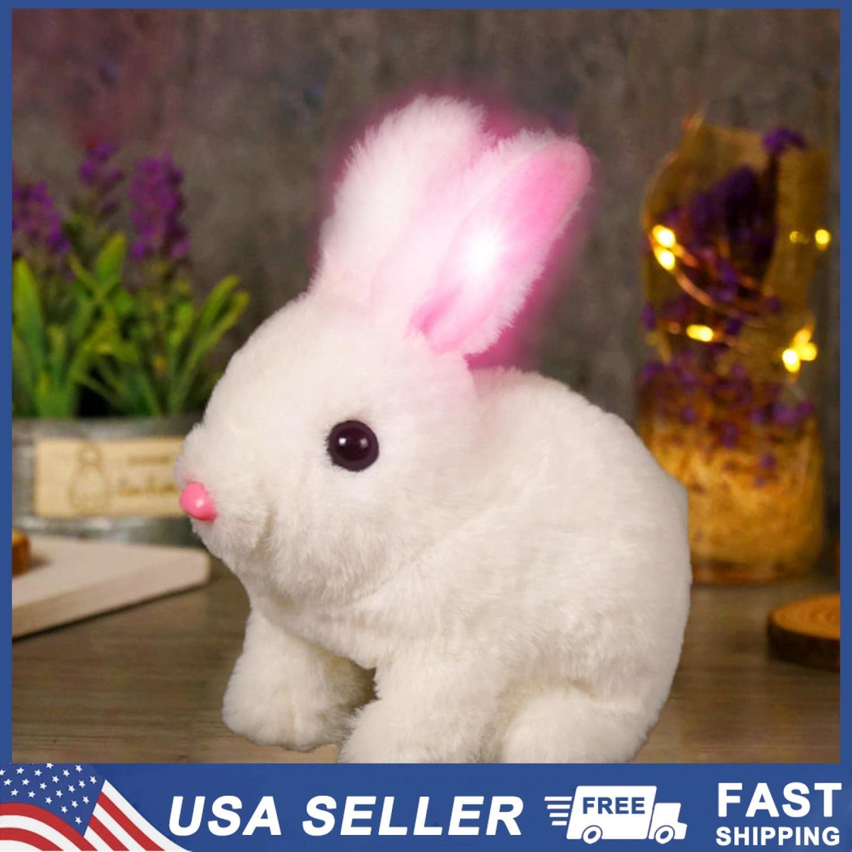 Interactive Bunny Toys MOVVIYE Bunby - My Realistic Bunny Toy, Bundy ...
