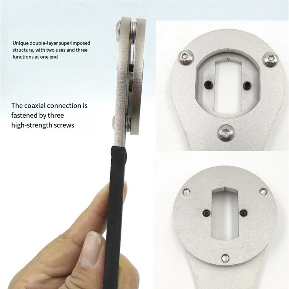 4 in 1 bicycle lock ring removal tool for bottom bracket and axle part ...