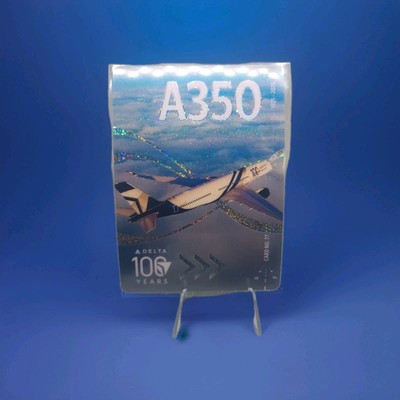 Delta Airlines trading Card A350 #77 100th Anniversary Limited Edition ...