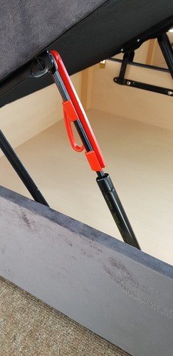 piston safety lock for gas lift struts ottoman bed | eBay