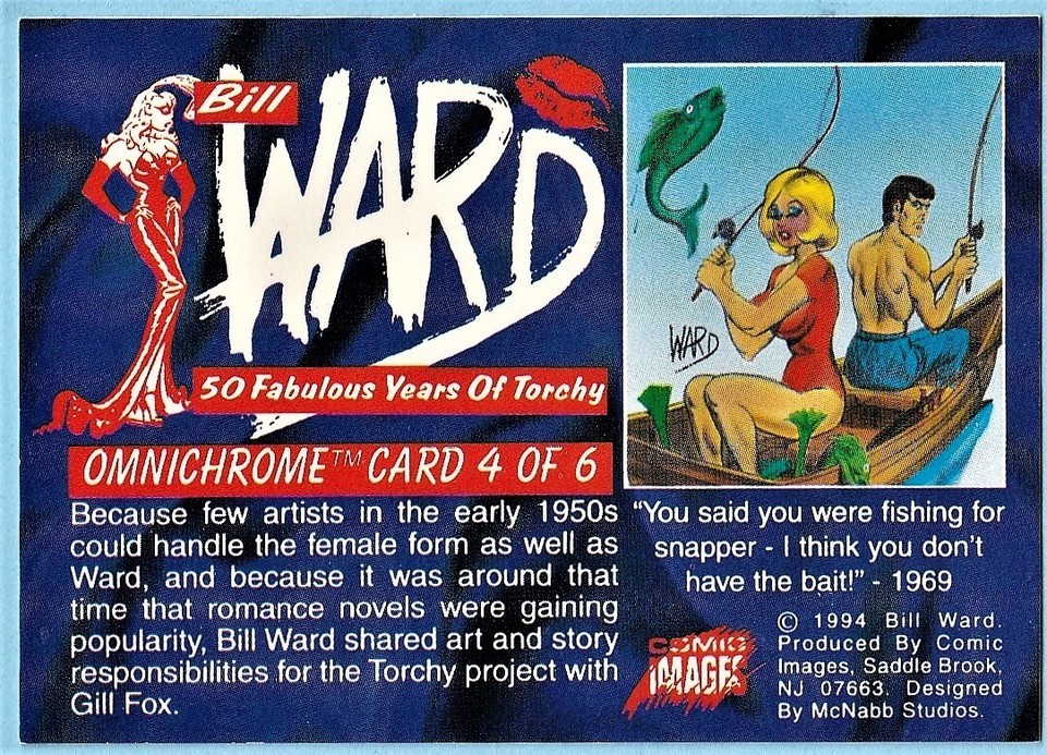 Bill Ward: 50 Fabulous Years of Torchy Chrome Chase Card # 4 of 6 ...