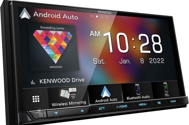 Kenwood DMX9708S 6.95" Touchscreen Car Stereo Wireless CarPlay and ...