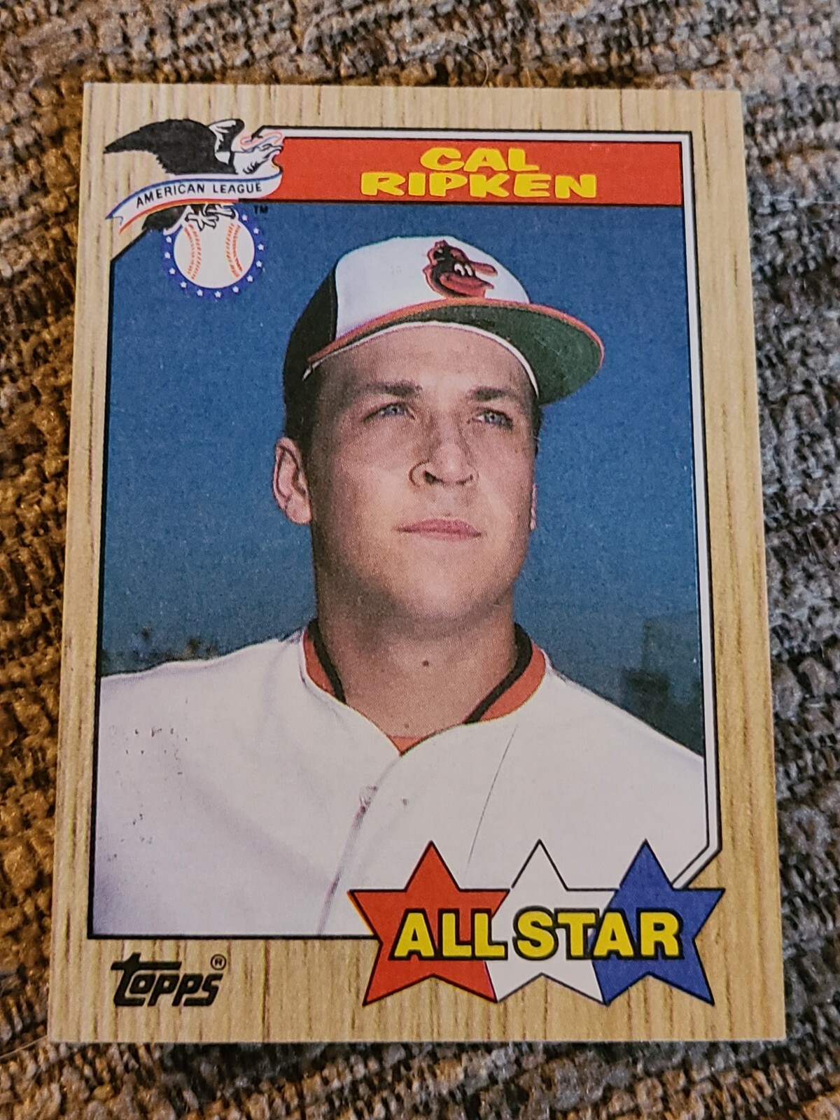 Cal Ripken Jr 1987 Topps All Star Baseball Card EX #609 | eBay