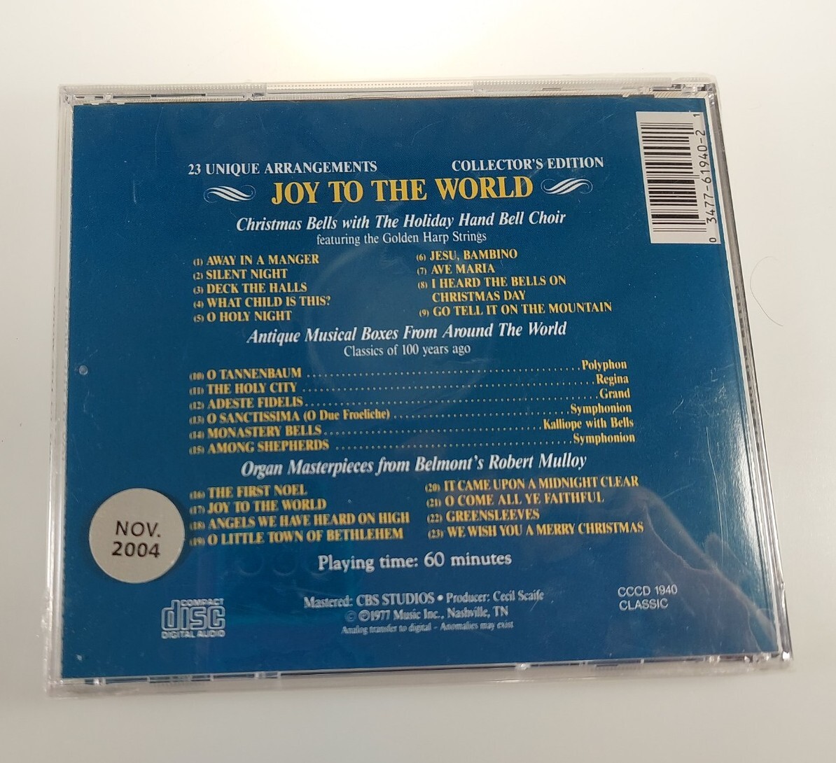 Various Artists : Joy to the World CD NEW Sealed! | eBay