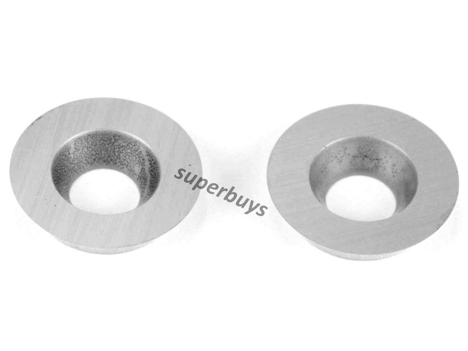 2pcs 12mm 30° Circular Carbide Inserts 1/2" Cutter Lathe Turning Blades ...