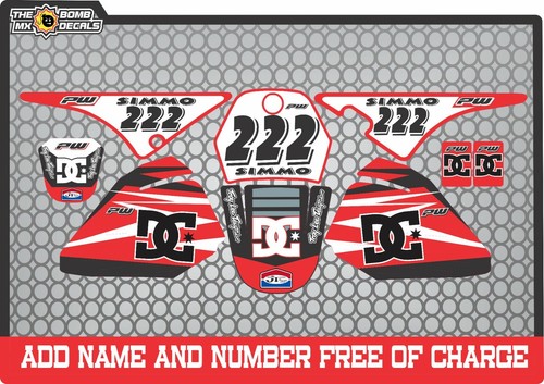 pw80 decals graphics your name and number yamaha pw 80 personal Full ...