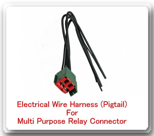 5 Wire Pigtail For Multi Purpose Relay Connector Fits: Ford Lincoln ...