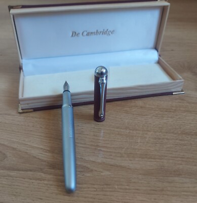 Fountain pen De Cambridge nib Iridium Point Germany BOX | eBay