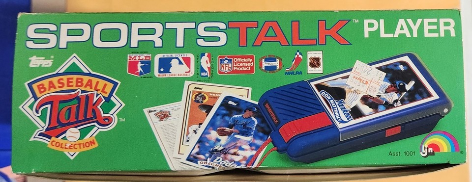 1989 MLB LJN / Topps Sports Talk Player & Complete Set of 164 Cards ...