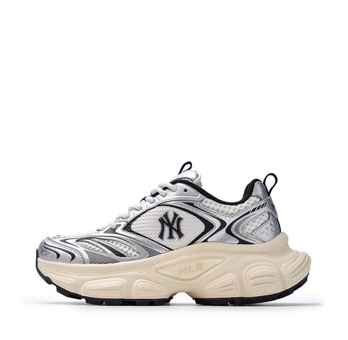 MLB Winner Chunky New York Yankees Sneakers Shoes MLB Logo Ivory US 5 ...