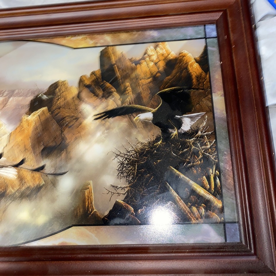 Artist Ted Blaylock "Save The Eagle" Fine Art Print 2005 Monarchs Of ...