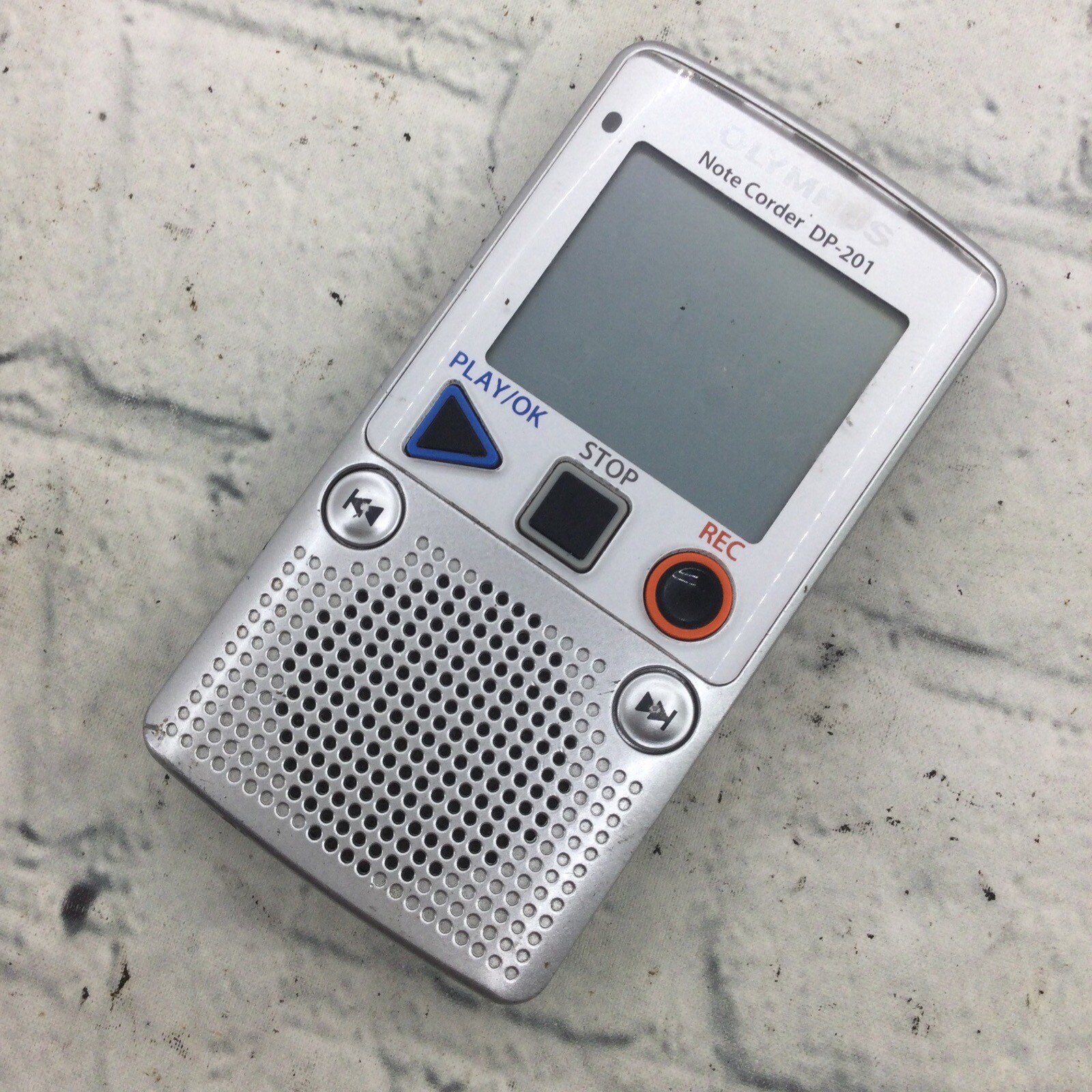 Olympus Note Corder DP-201 2GB Digital Voice Recorder Noise Cancel | eBay