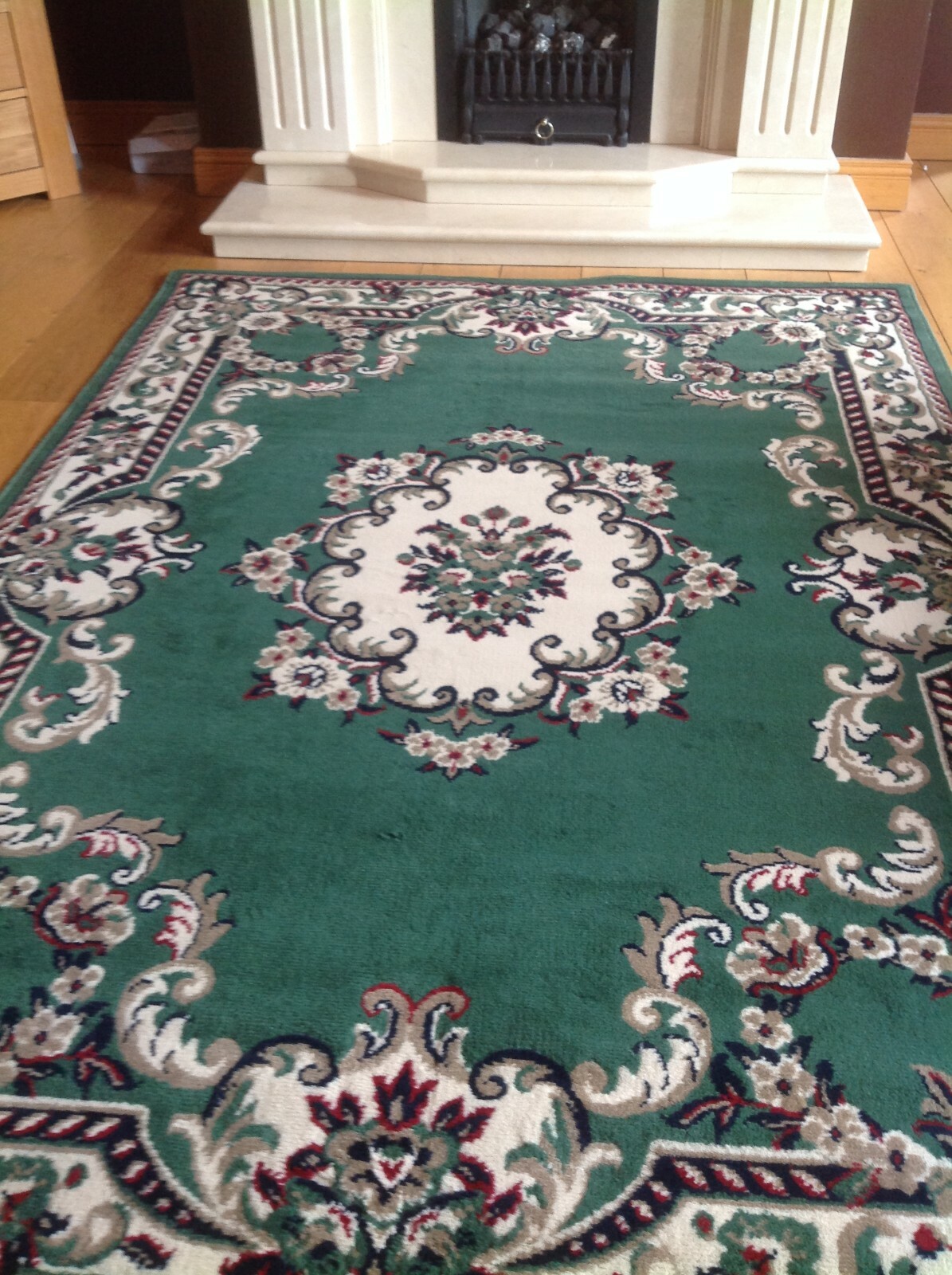 Traditional Rug Classic Floral Chinese Design Timeless Any Room Soft ...
